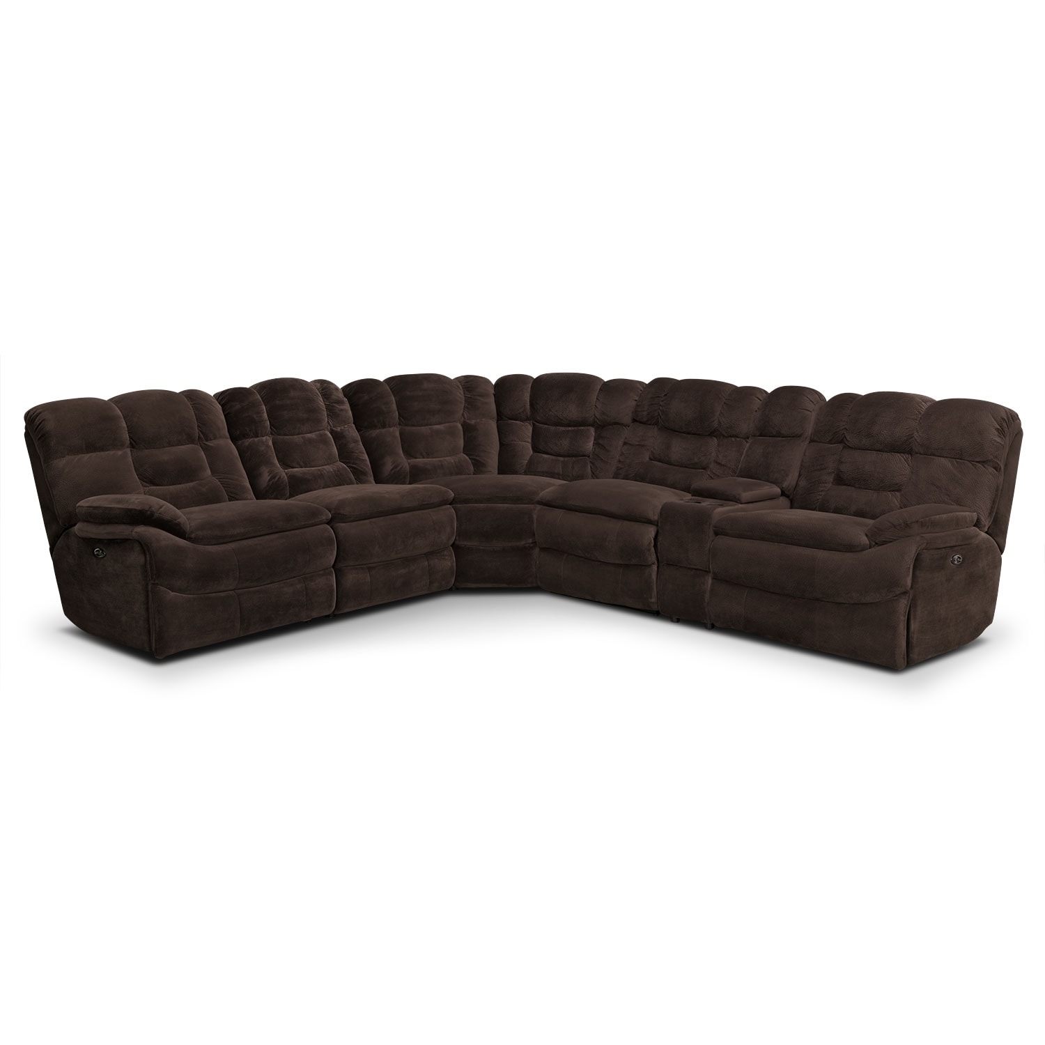American signature blue sectional store