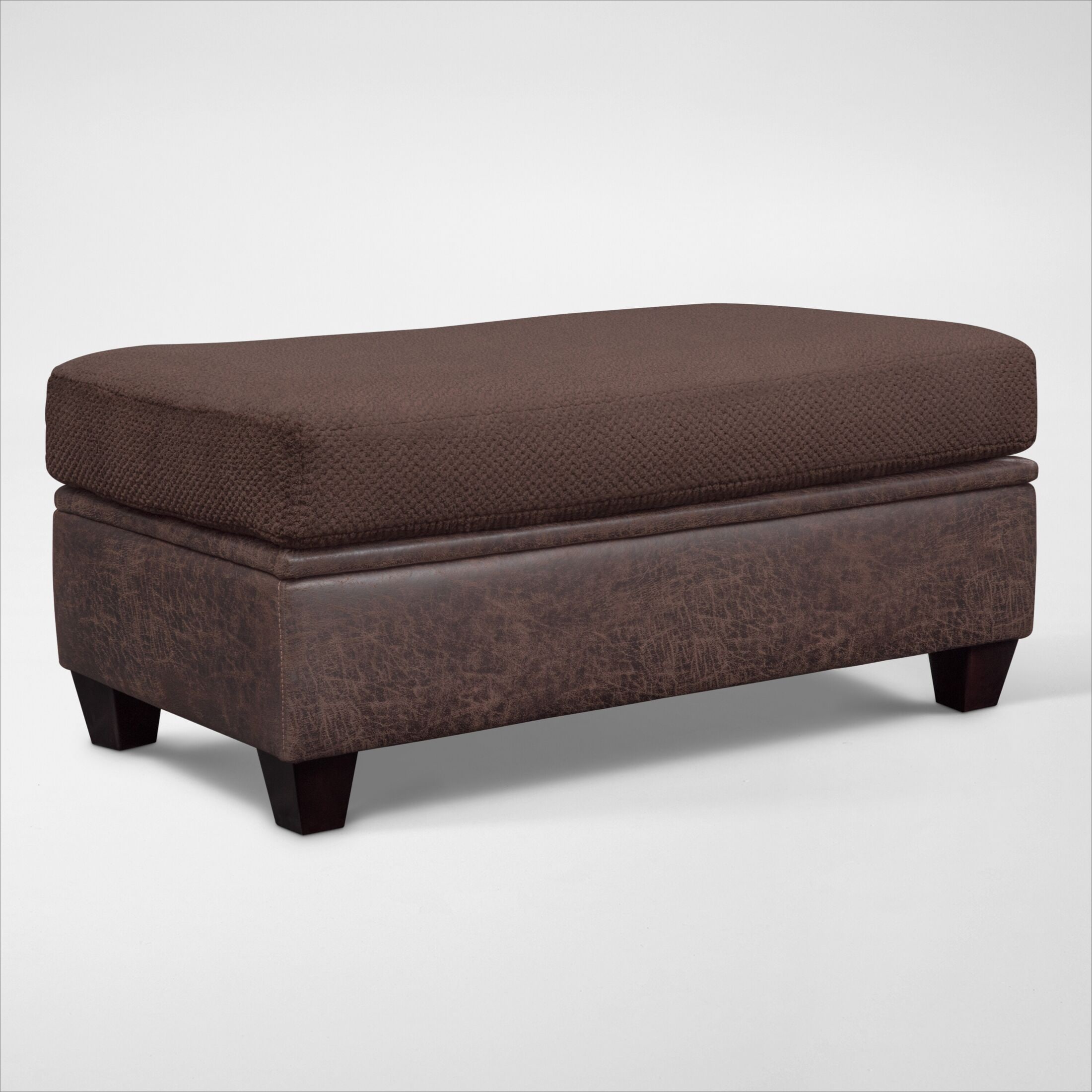 Brando Storage Ottoman Chocolate