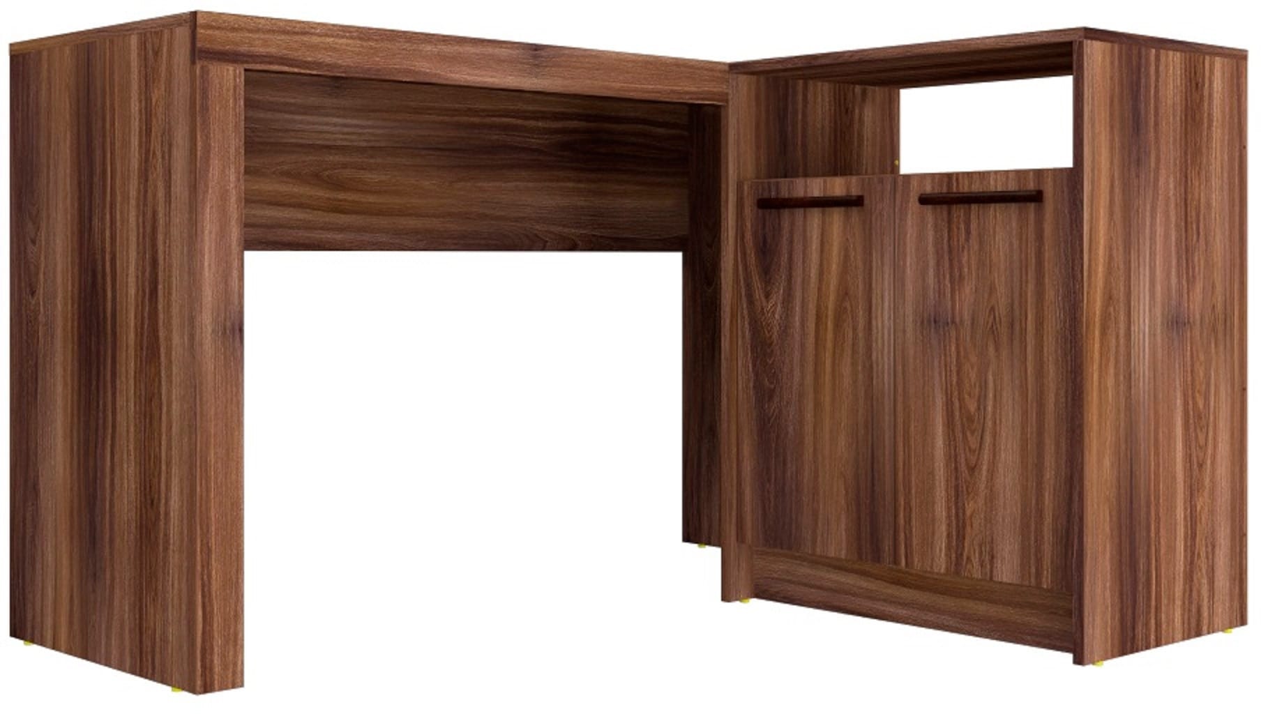 Calabria L-Shaped Desk | American Signature Furniture
