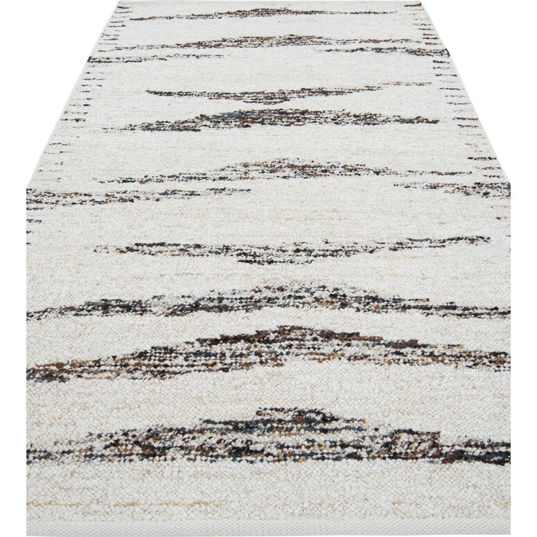 Danbury 8' x 10' Area Rug - Cream/Petrol | American Signature Furniture