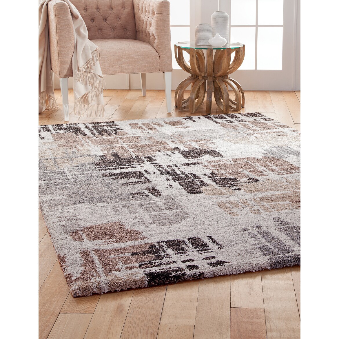 Granada Area Rug - Brown and Gray | American Signature Furniture