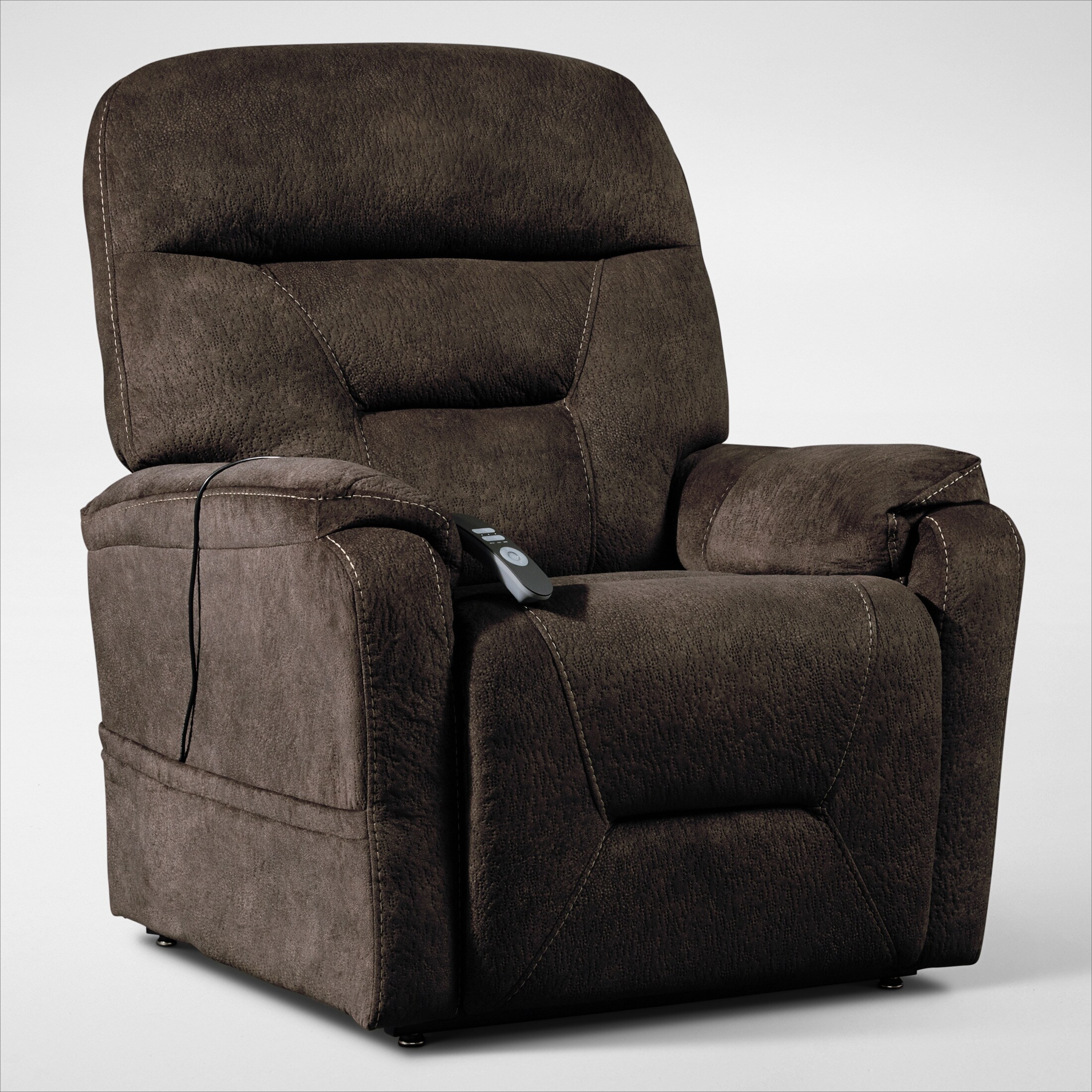 Hank Power Lift Heated Massage Recliner American Signature Furniture