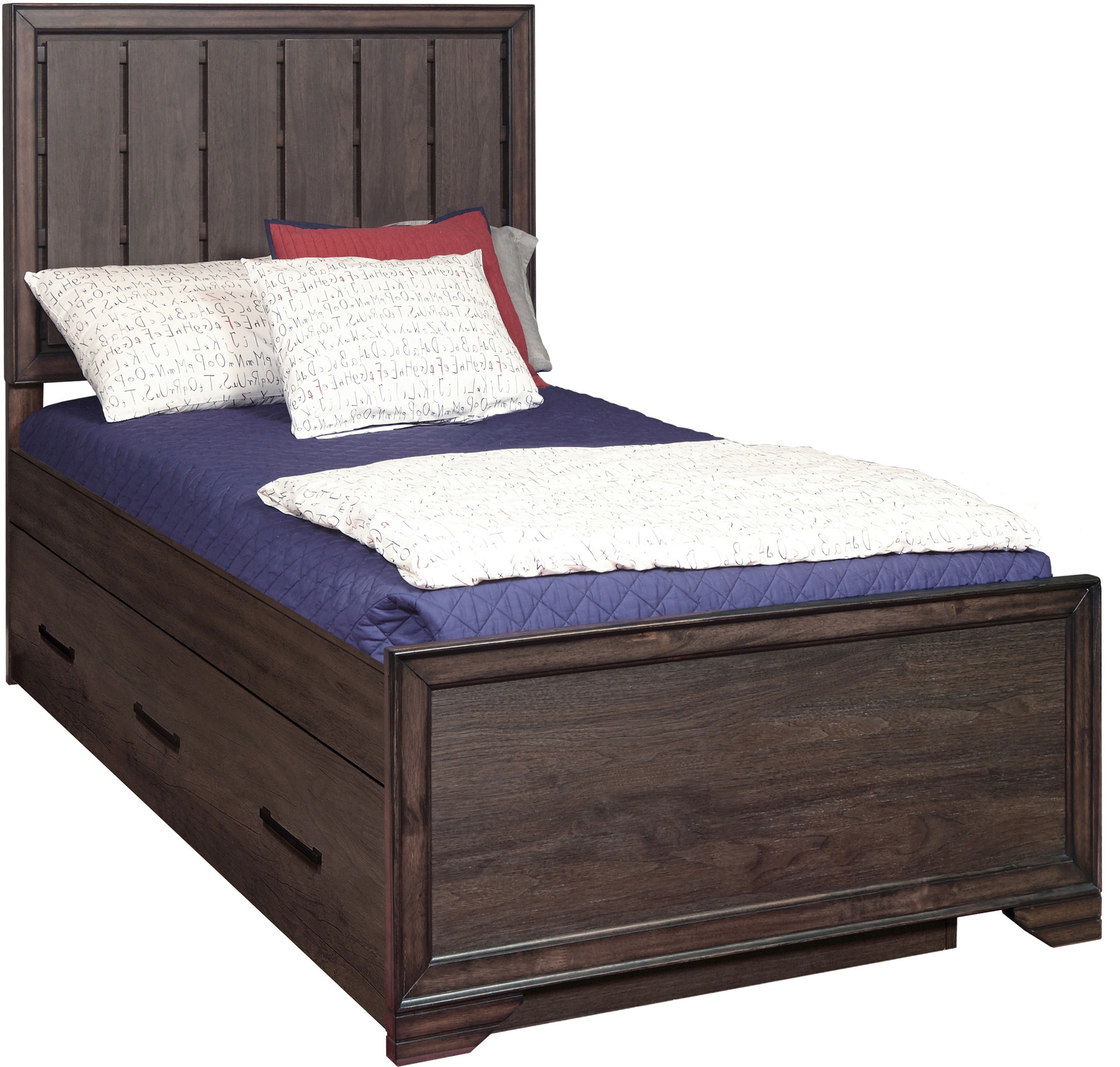 Kayce Twin Bed with Trundle | American Signature Furniture