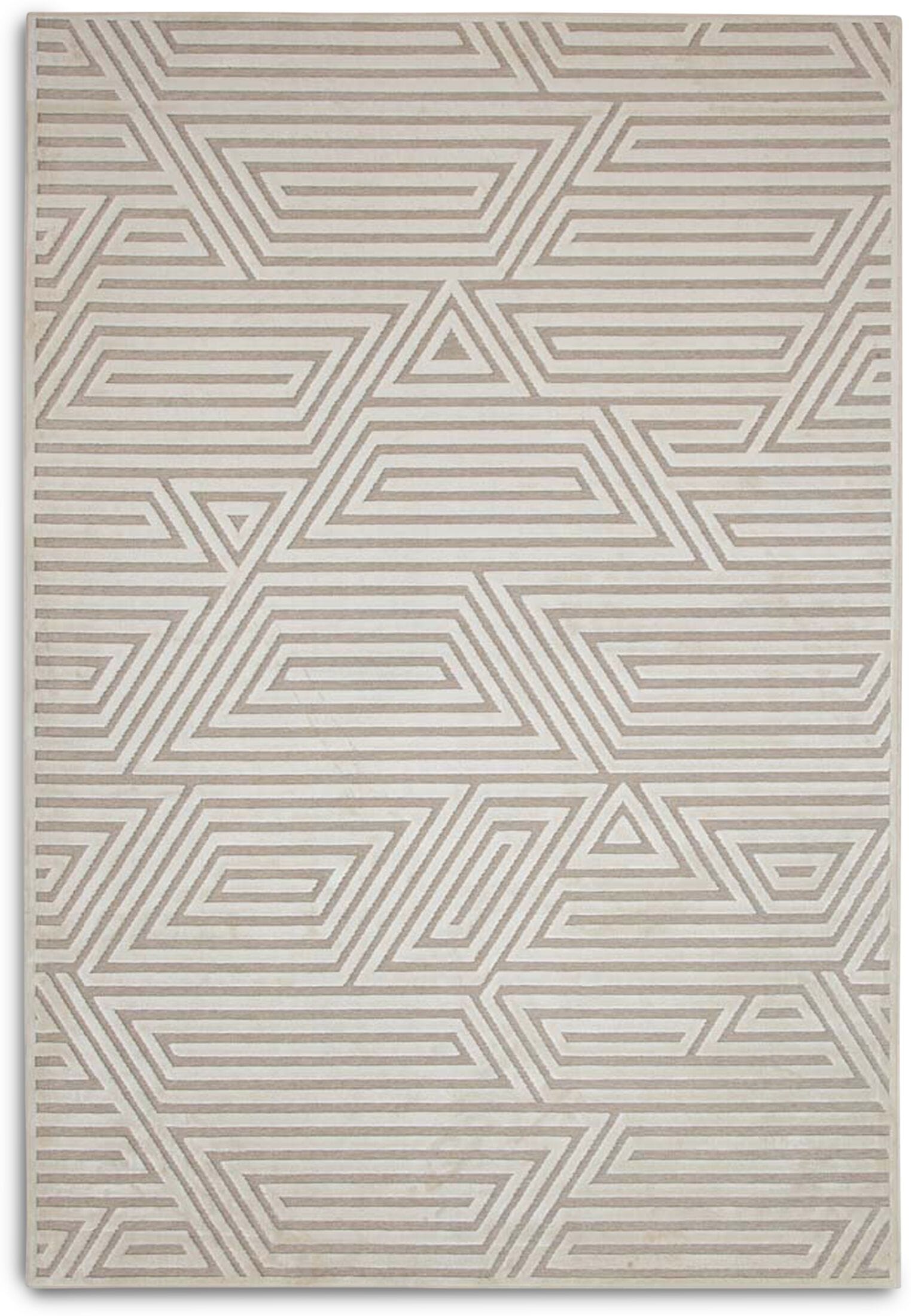 Labyrinth Area Rug - Ivory | American Signature Furniture