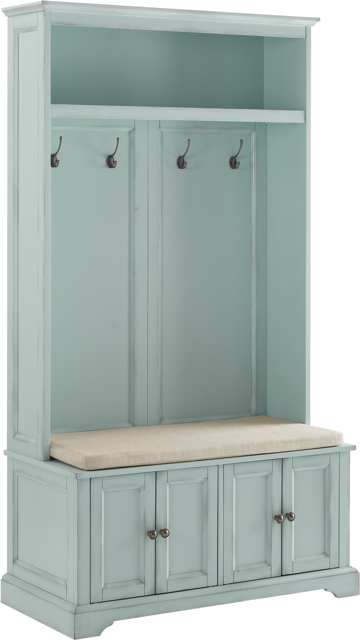 Maria Hall Tree - Blue | American Signature Furniture