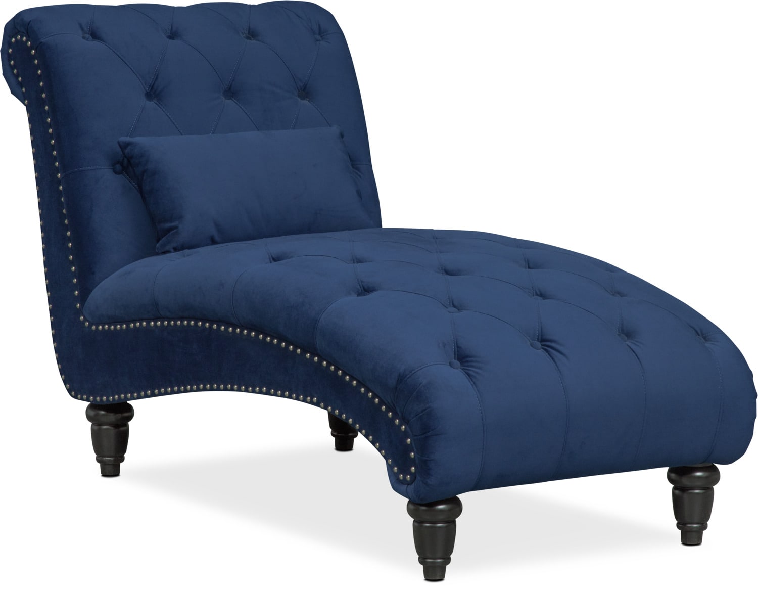 Marisol Chaise - Blue | American Signature Furniture