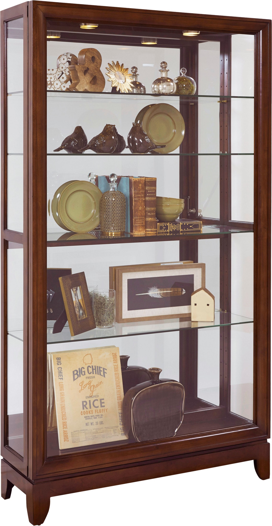 American signature curio cabinet store