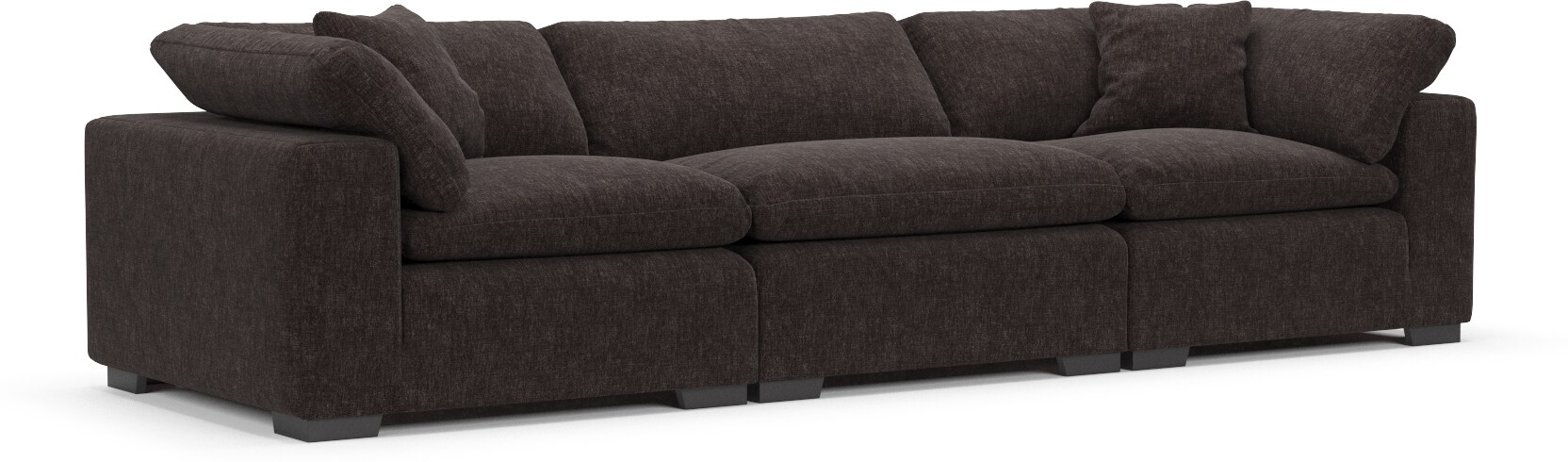 Plush Core Comfort 3-Piece Sofa - Contessa Java | American Signature ...