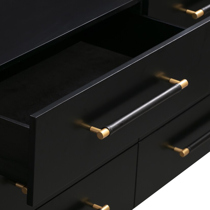 Pollux 6-Drawer Dresser | American Signature Furniture