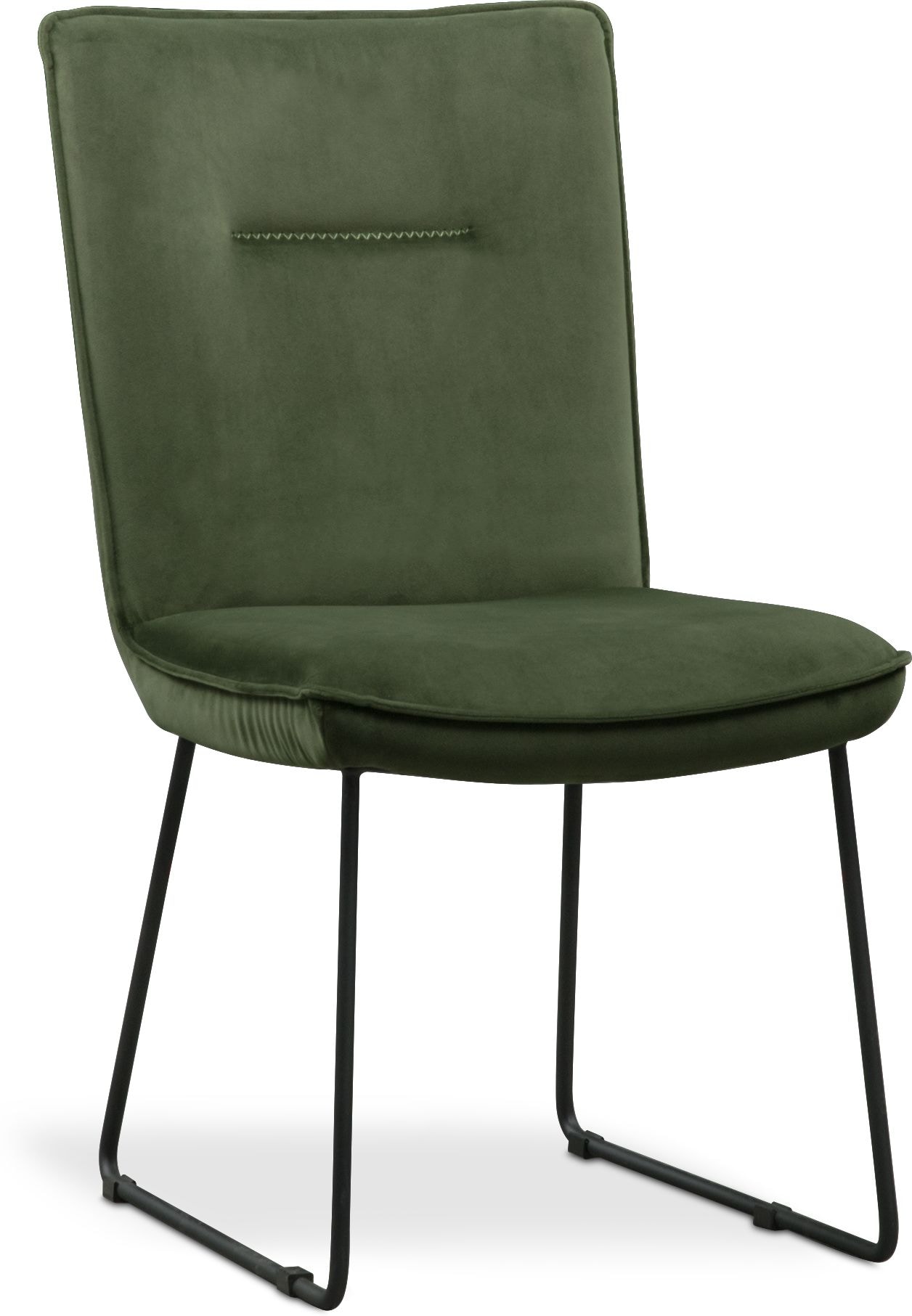 Portland Upholstered Dining Chair Hunter Green American Signature Furniture