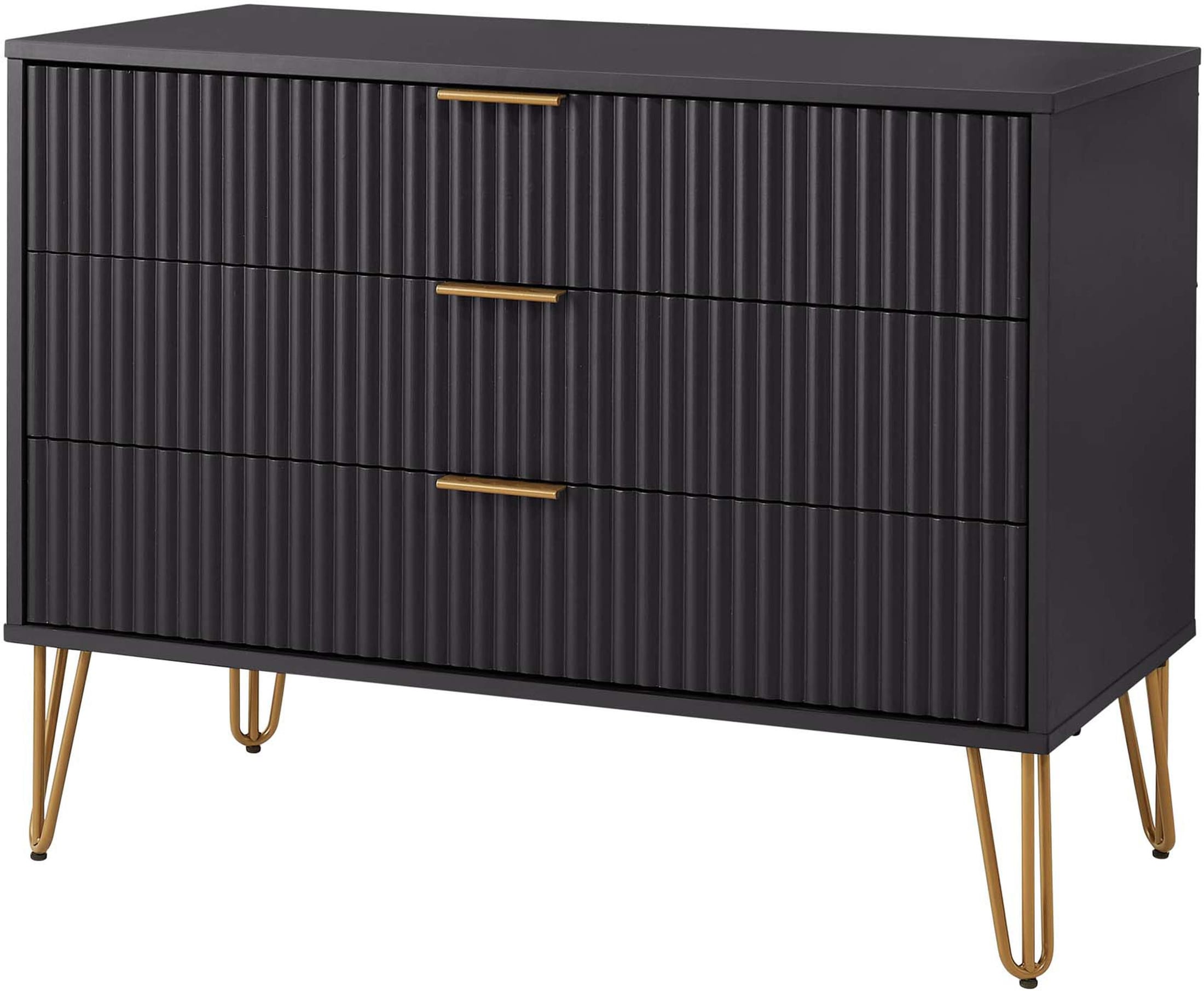 American signature black dresser store