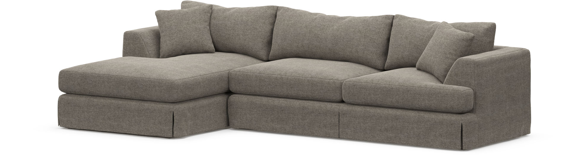 Storey Hybrid Comfort Eco-Performance 2-Piece Sectional with Left ...
