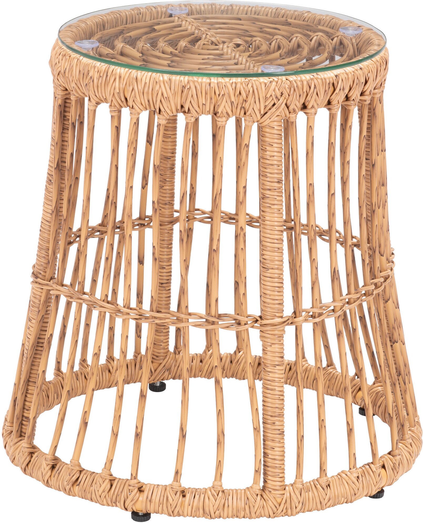 Tennessee Indoor/Outdoor Accent Table - Tan | American Signature Furniture