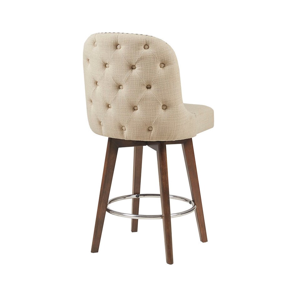 Thaddeus Swivel Counter-Height Stool - Natural | American Signature ...