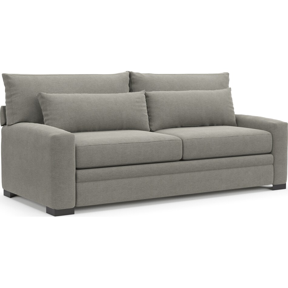 Winston Foam Comfort Sofa - Hugo Graphite | American Signature Furniture